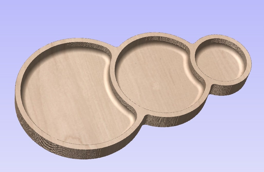 Snowman Tray - Digital Download - CNC - Toolpaths Included (ai, Crv ...