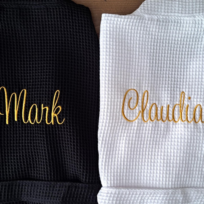 Couples Waffle Spa Robe - Etsy