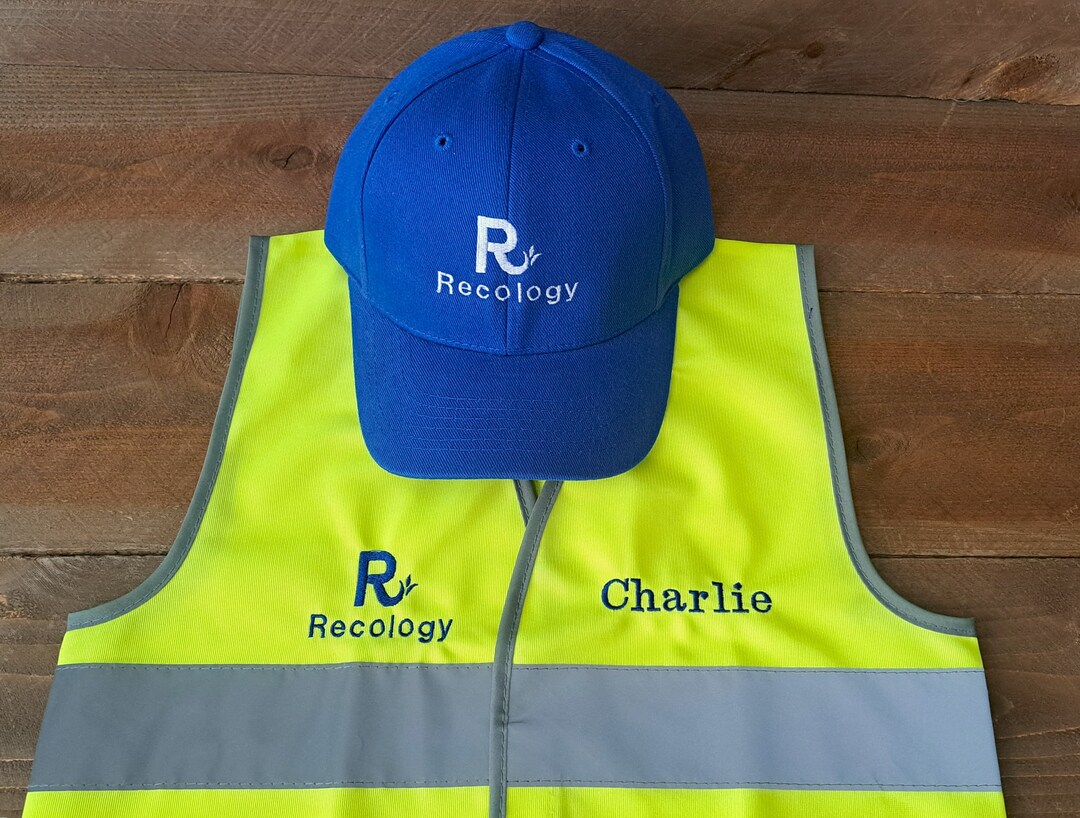 PERSONALIZED Garbage Man Costume, Trash Man Costume, Construction Vest ...