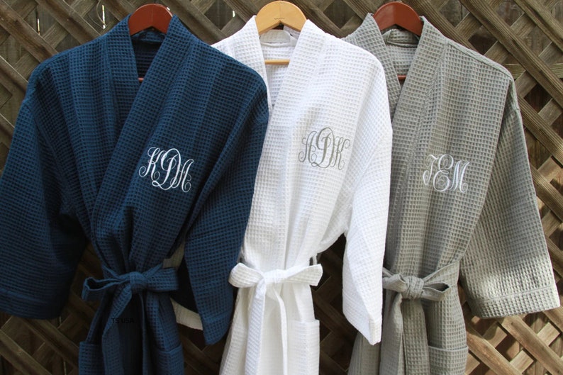 PERSONALIZED Rush Ship Women's Robes, Monogrammed Robe, Wedding Robes ...