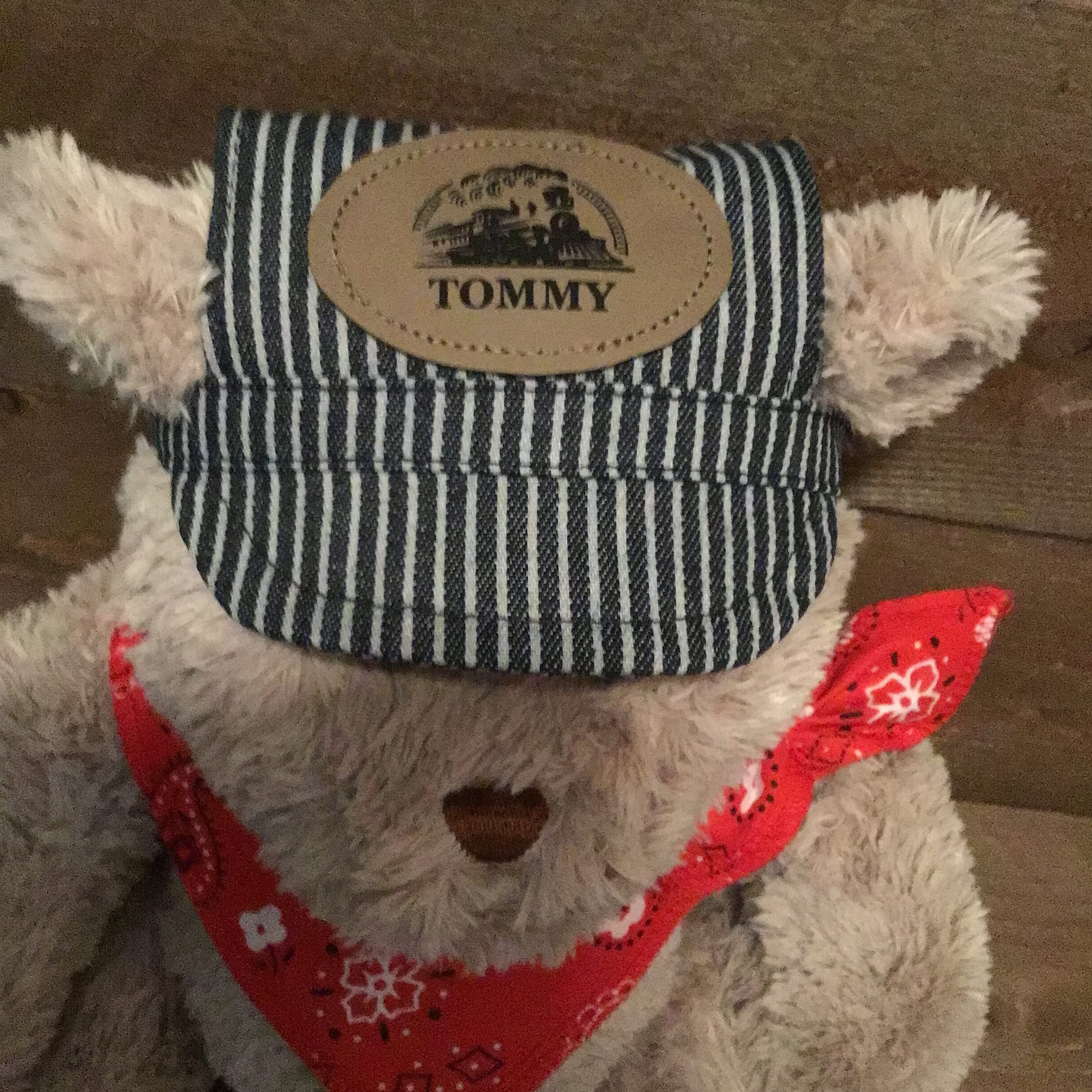 PERSONALIZED TRAIN BEAR, Train Hats, Conductor Hats, Engineer Hats ...