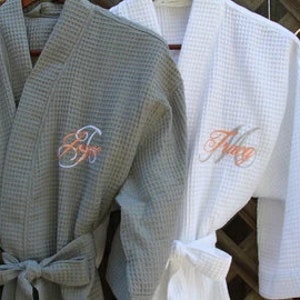 PERSONALIZED Rush Ship Women's Robes, Monogrammed Robe, Wedding Robes ...