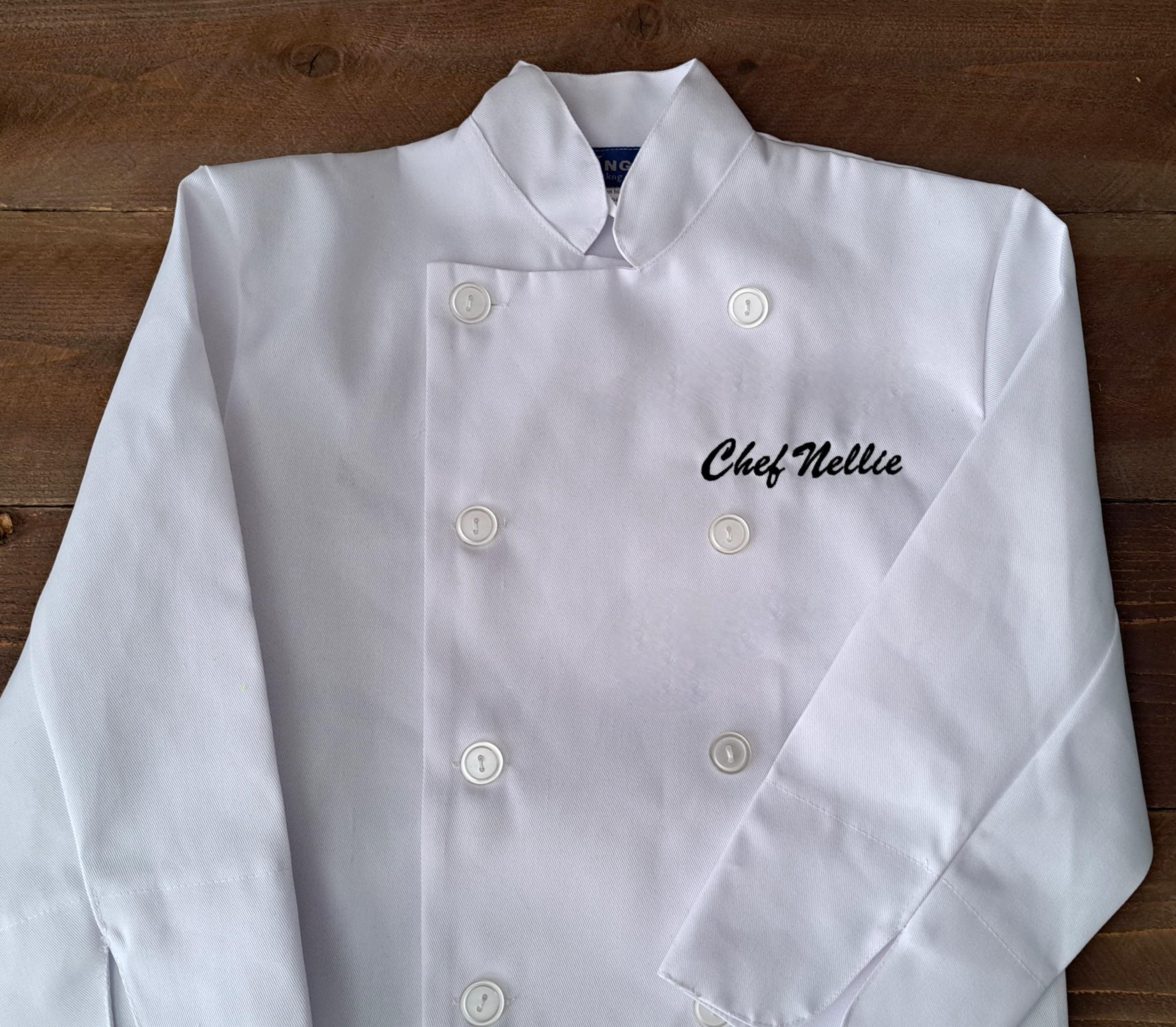PERSONALIZED Childrens Chef Coats, Kids Kitchen, Kids Chef, Kids ...