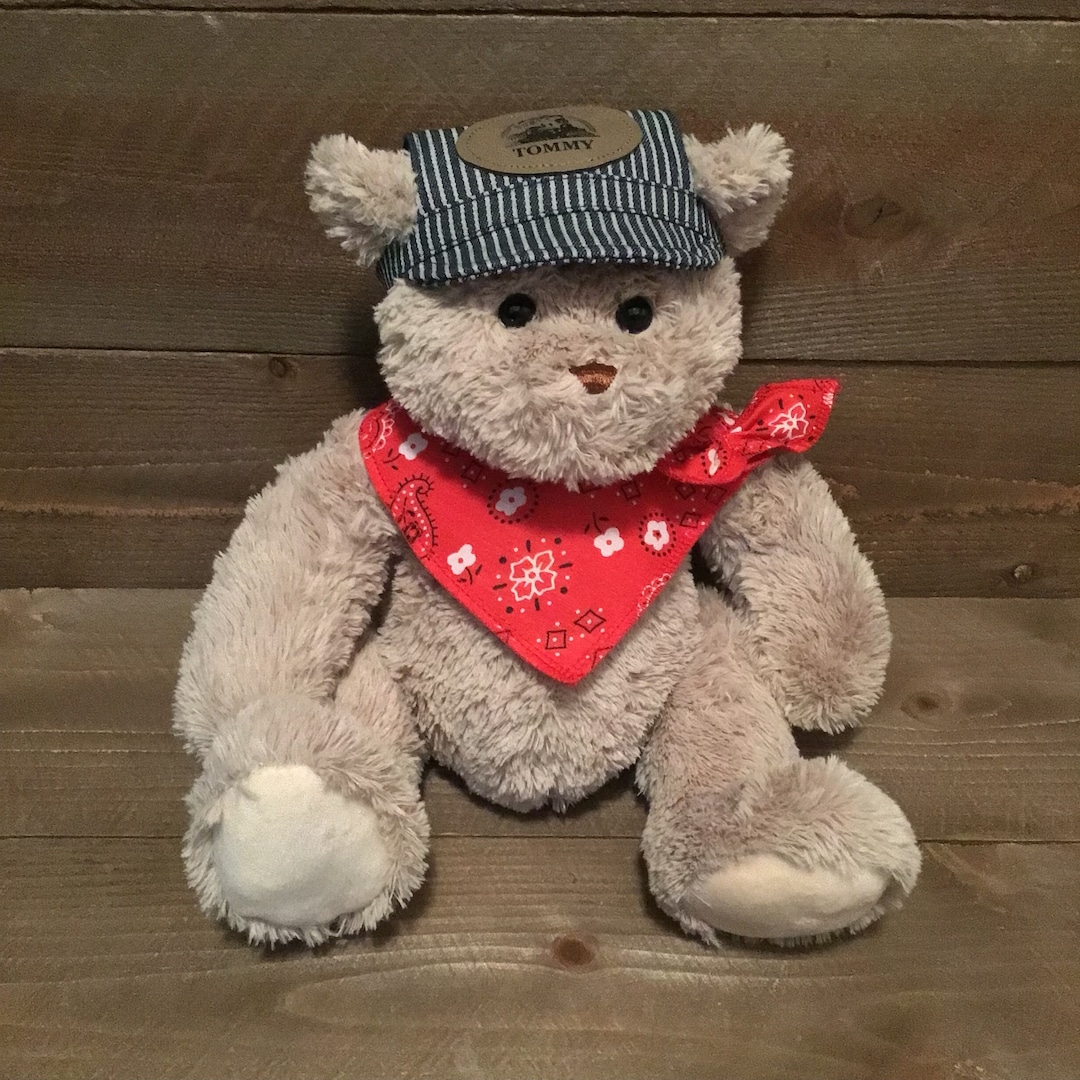 PERSONALIZED TRAIN BEAR, Train Hats, Conductor Hats, Engineer Hats ...
