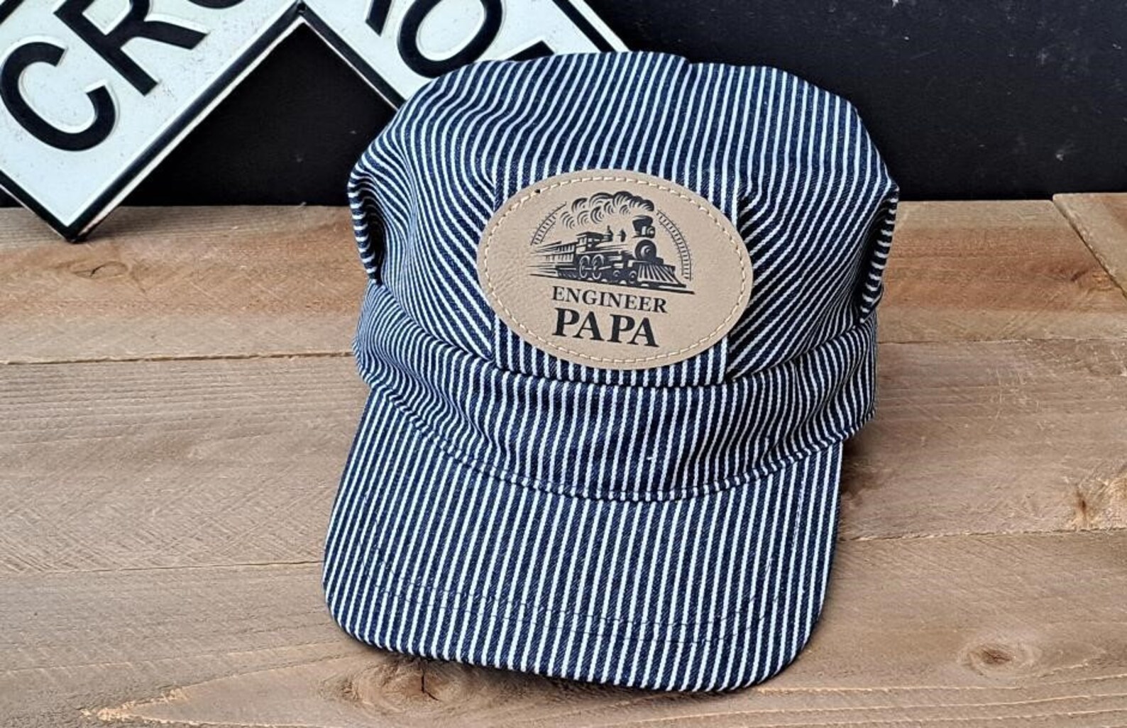 PERSONALIZED Train Hats; Custom Engineer Hats, Steam Train Trips, Adult ...