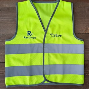 PERSONALIZED Garbage Man Costume, Trash Man Costume, Construction Vest ...