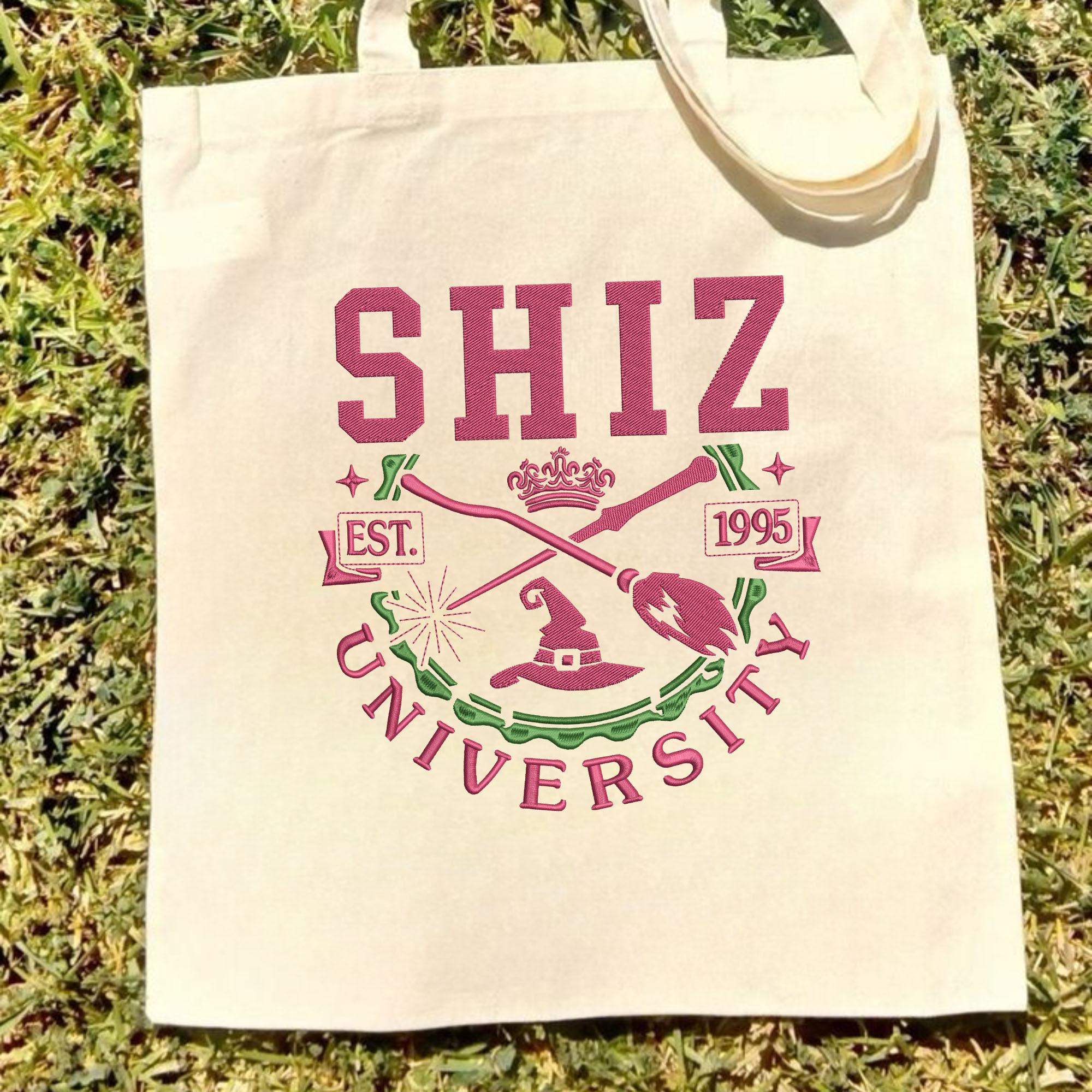 Shiz University Embroidery Designs, Wicth Univeristy Embroidery File ...