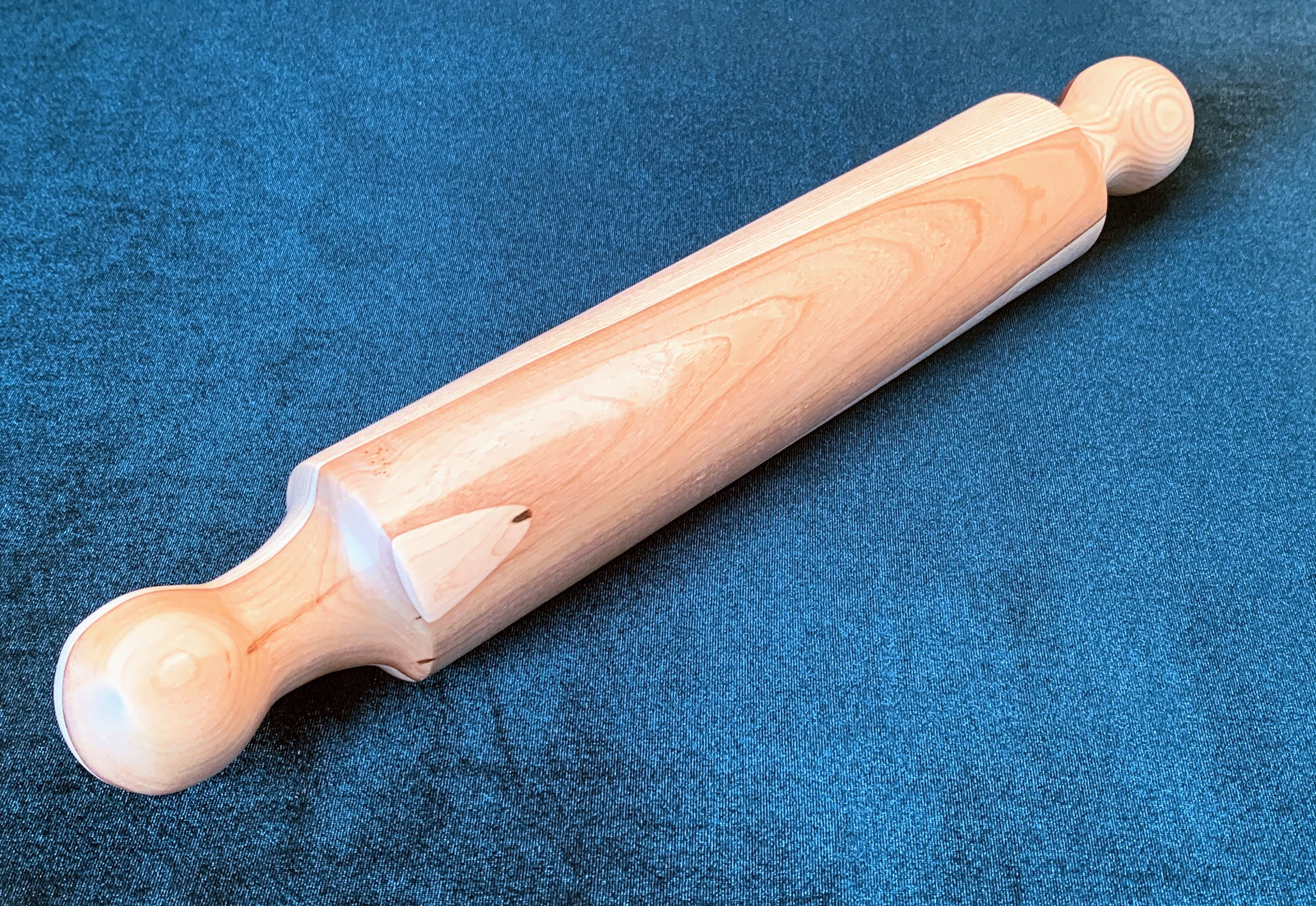 Artisan Hardwood Rolling Pin, Woodturned Housewarming Gift for Cooks ...