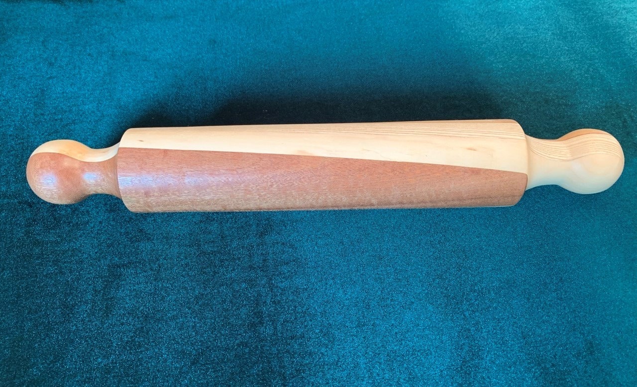 Artisan Hardwood Rolling Pin, Woodturned Housewarming Gift for Cooks ...