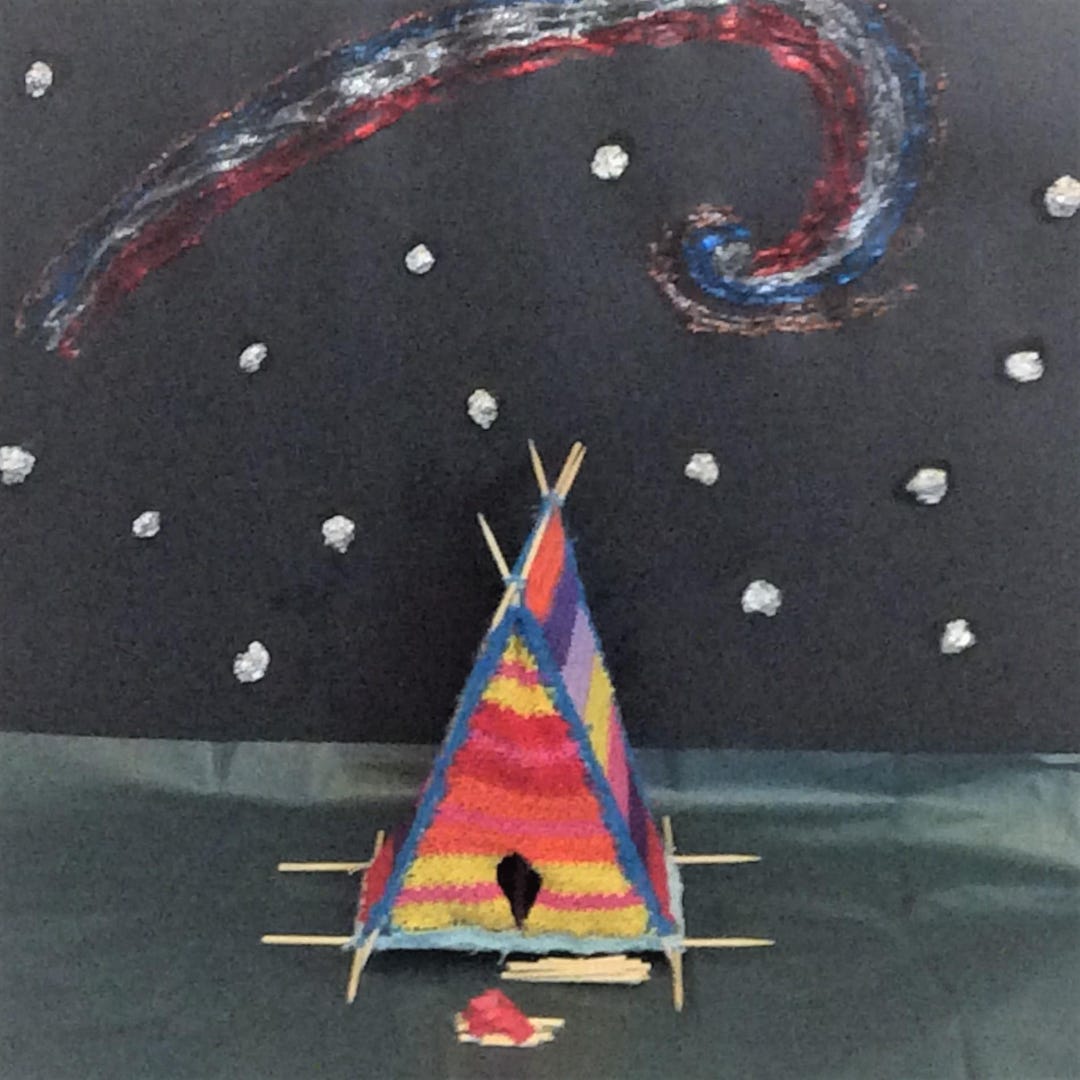 The African Bámbada Bambáda Wooden Teepee Miniature Art - Etsy