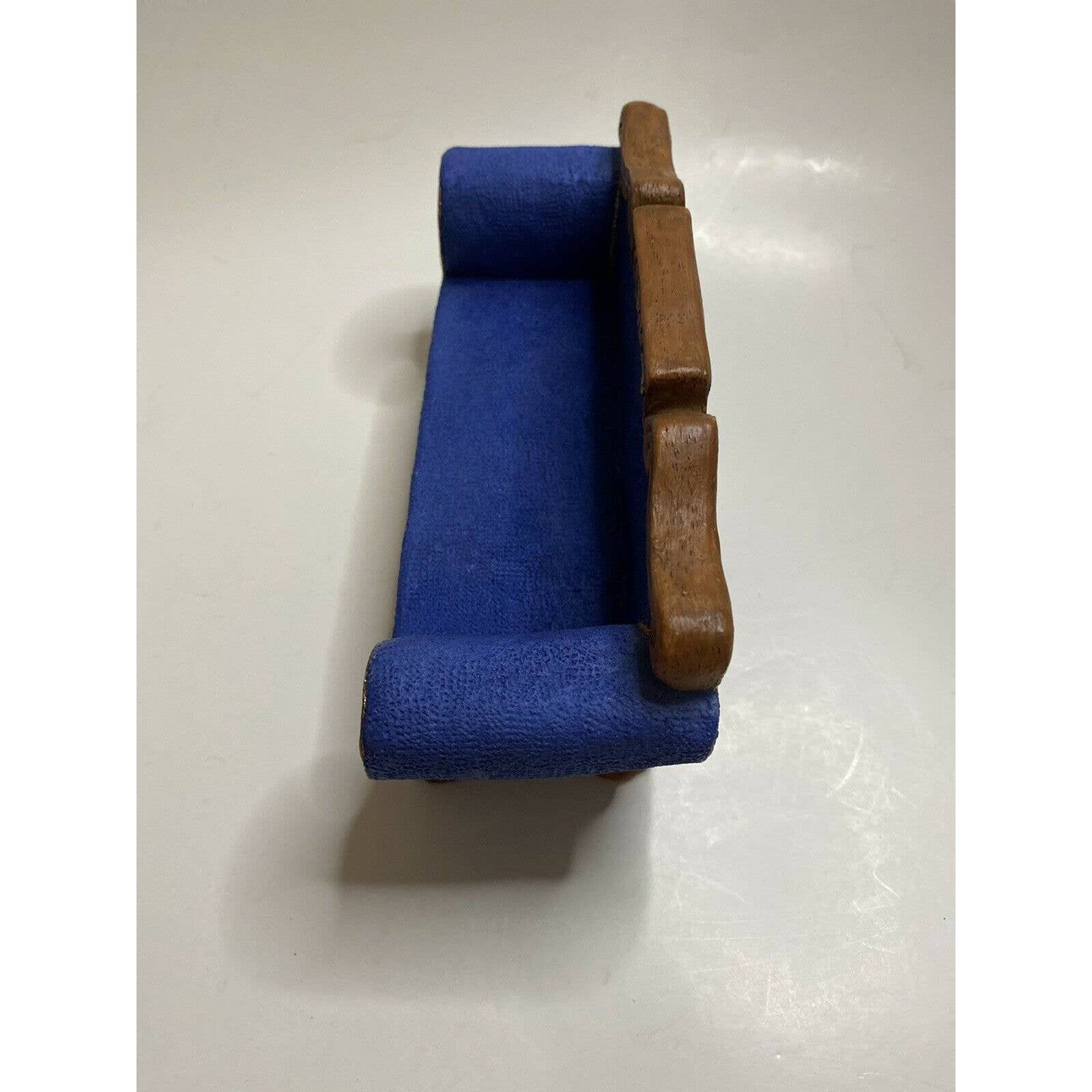Blue Empire Sofa Couch Stone Critters Mini House United Design Corp UDC ...