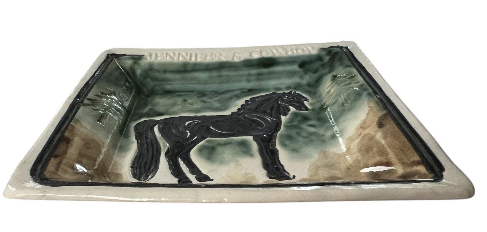 Pike Place Market Seattle Pottery Sally Christopher Signed 2006 Horse ...