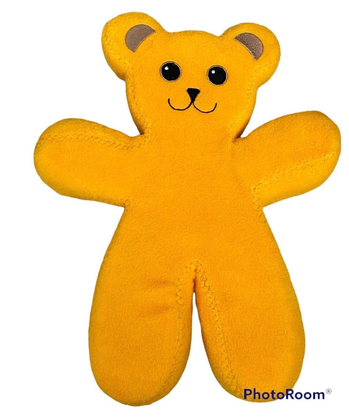 IKEA PS BRUM Yellow Bear Plush Bend Posable Unicef Stuffy per Ivar ...