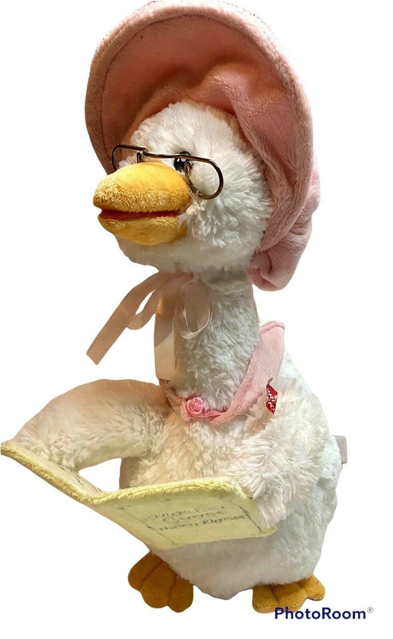 Cuddle Barn Animated Plush 14” Mother Goose Talks Stuffed Animal ...