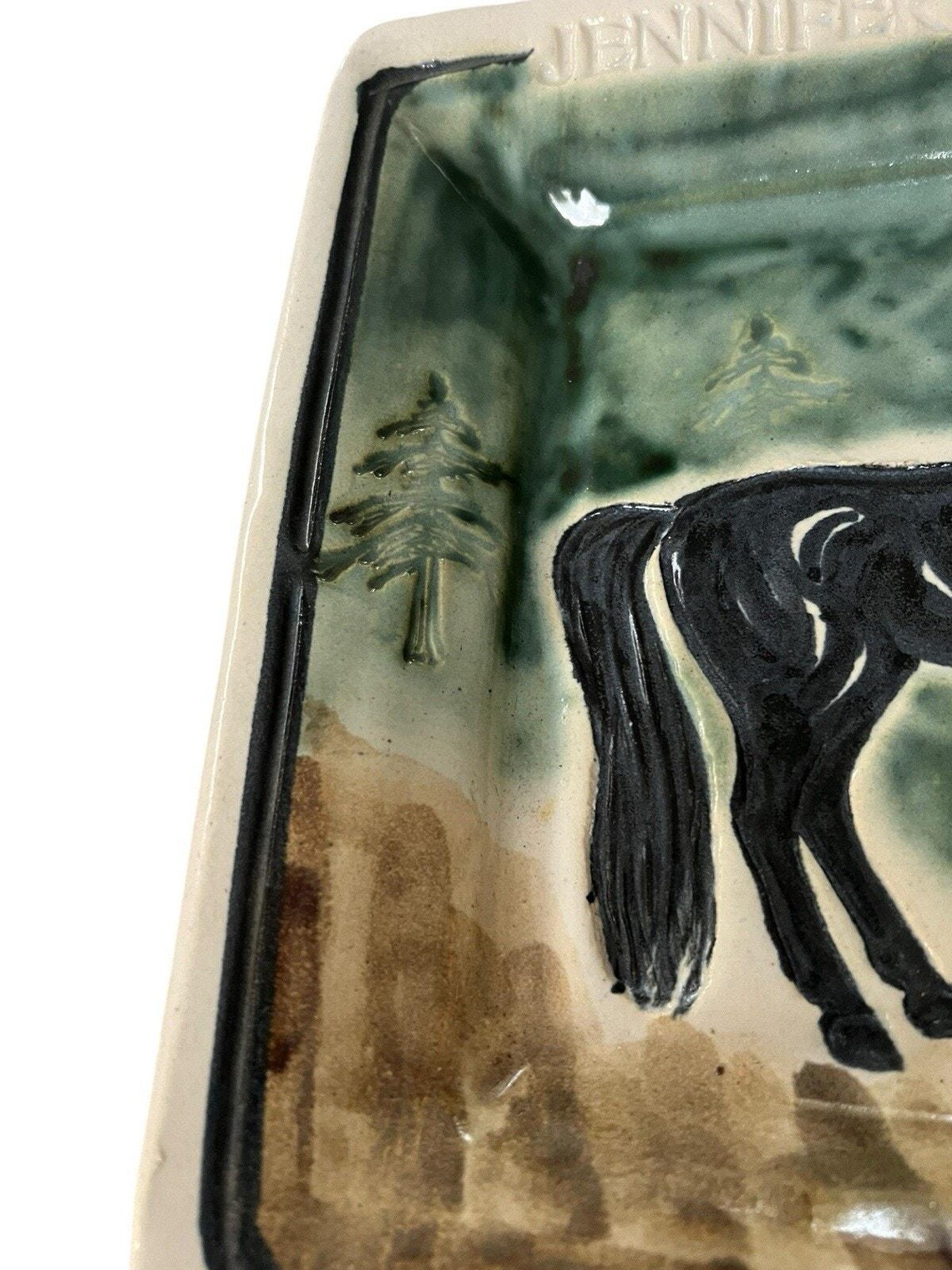 Pike Place Market Seattle Pottery Sally Christopher Signed 2006 Horse ...