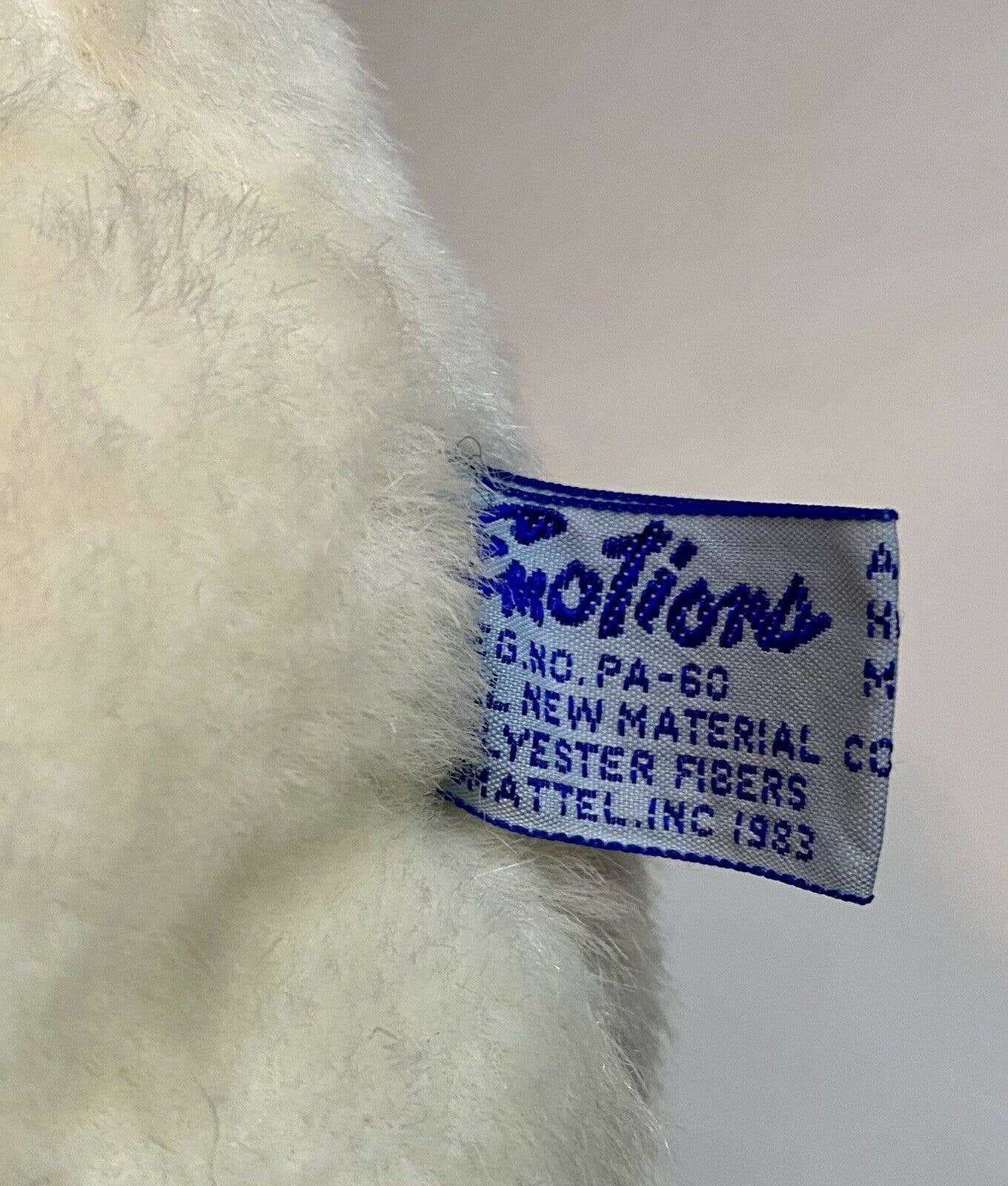 Vintage 1983 Mattel Emotions Plush Conrade Penguin Stuffed Animal Scarf ...