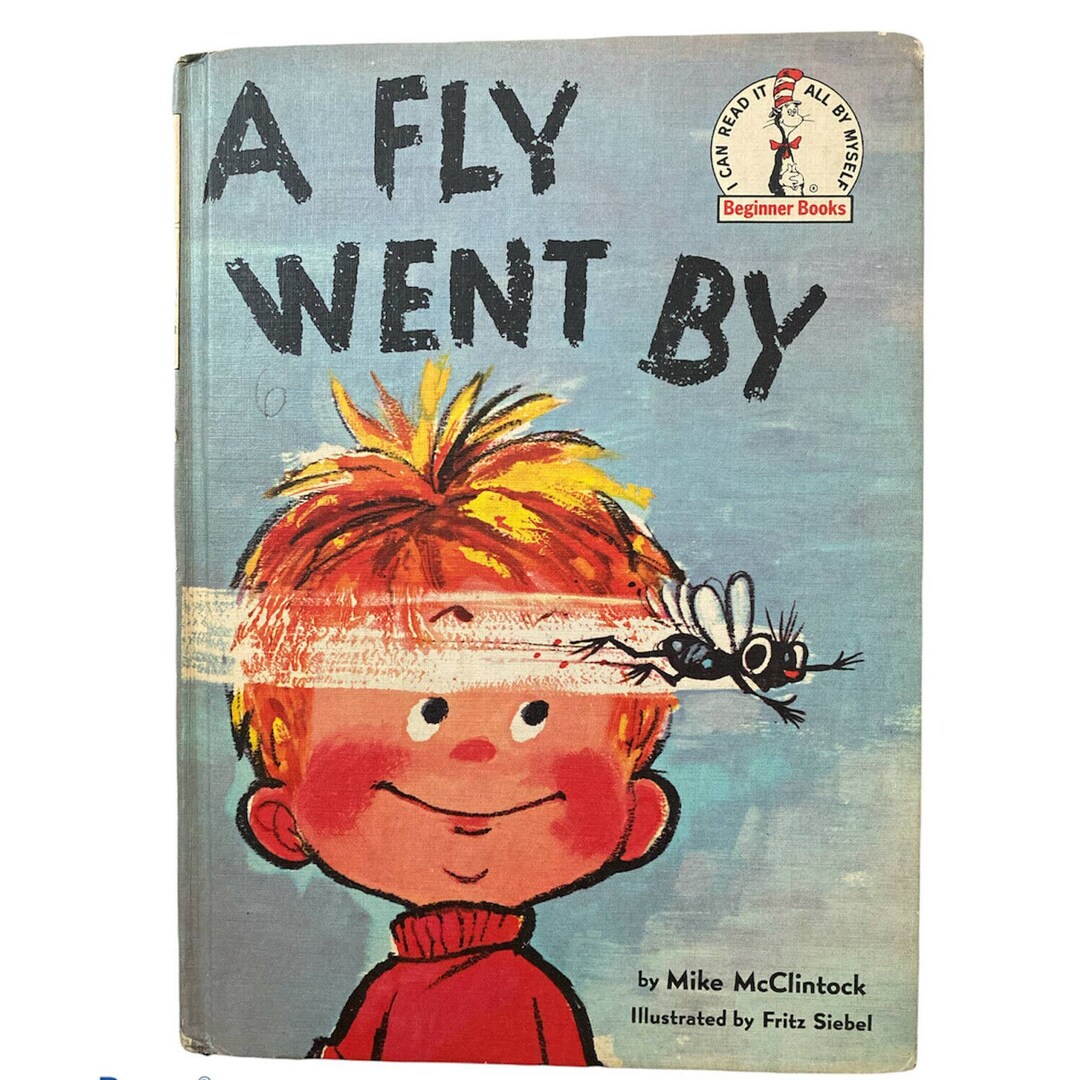 Dr. Seuss A Fly Went by 1958 Beginner Book Book Club Edition Mcclintock ...