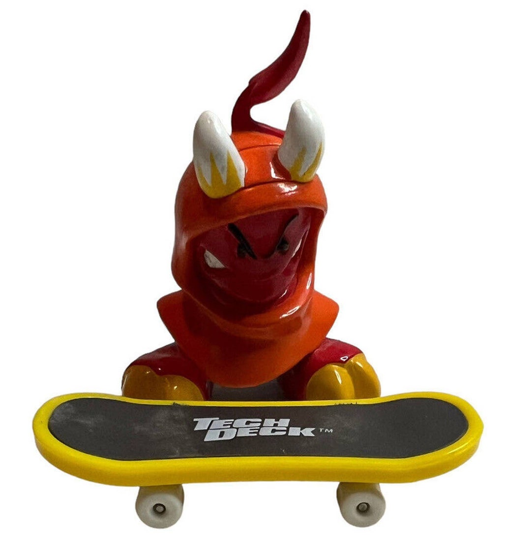 Tech Deck Dudes Red Petey Devil Crew 1 Magna Series Concepts 2001 Y2K ...