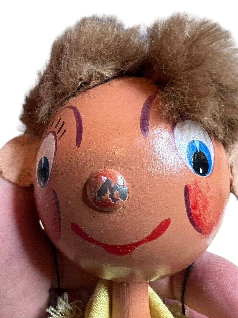 Vintage Pelham Puppet "noddy" Marionette 12” Box Instructions Enid ...