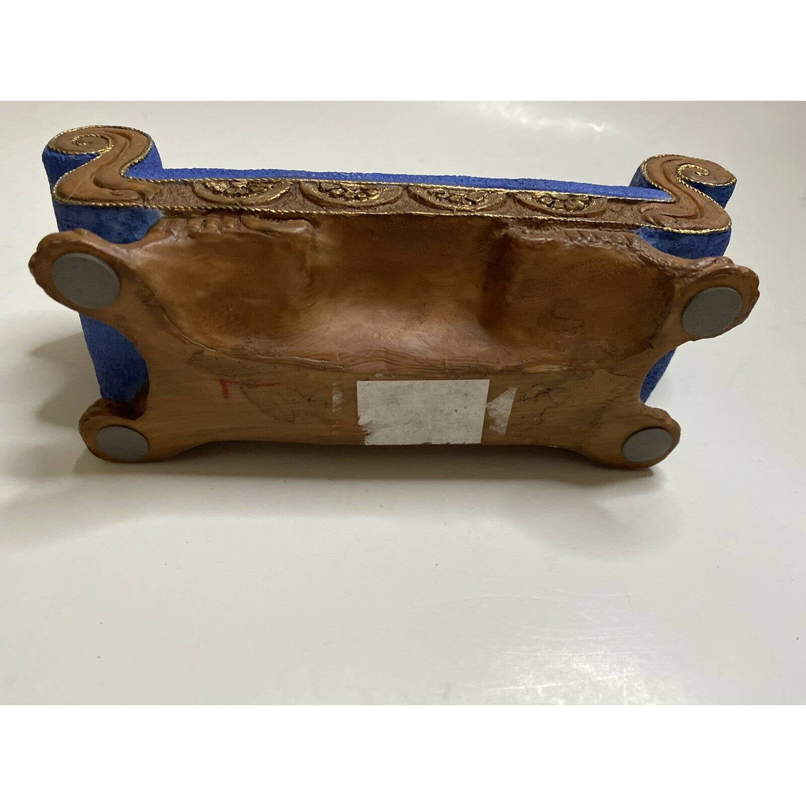Blue Empire Sofa Couch Stone Critters Mini House United Design Corp UDC ...