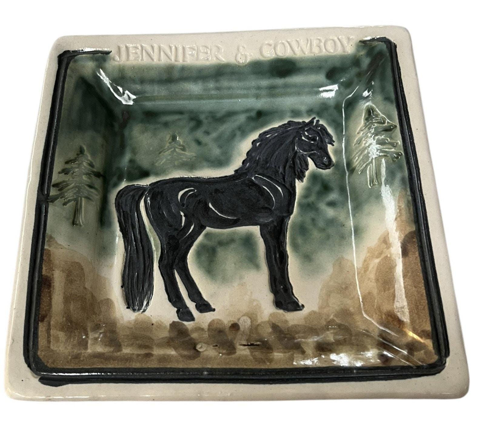 Pike Place Market Seattle Pottery Sally Christopher Signed 2006 Horse ...
