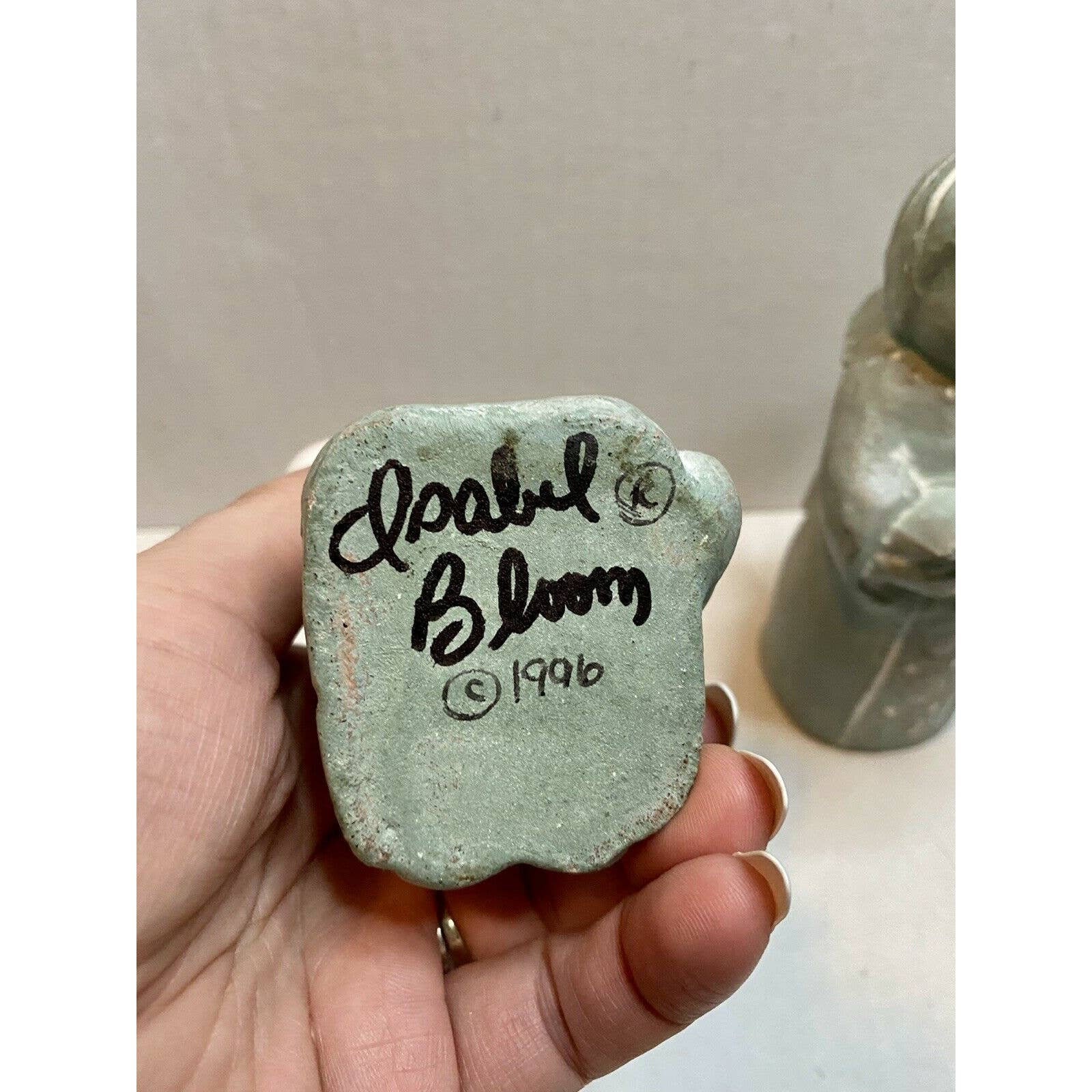 Original Vintage ISABEL BLOOM Sculpture Set Girl Choir Sing Praying ...