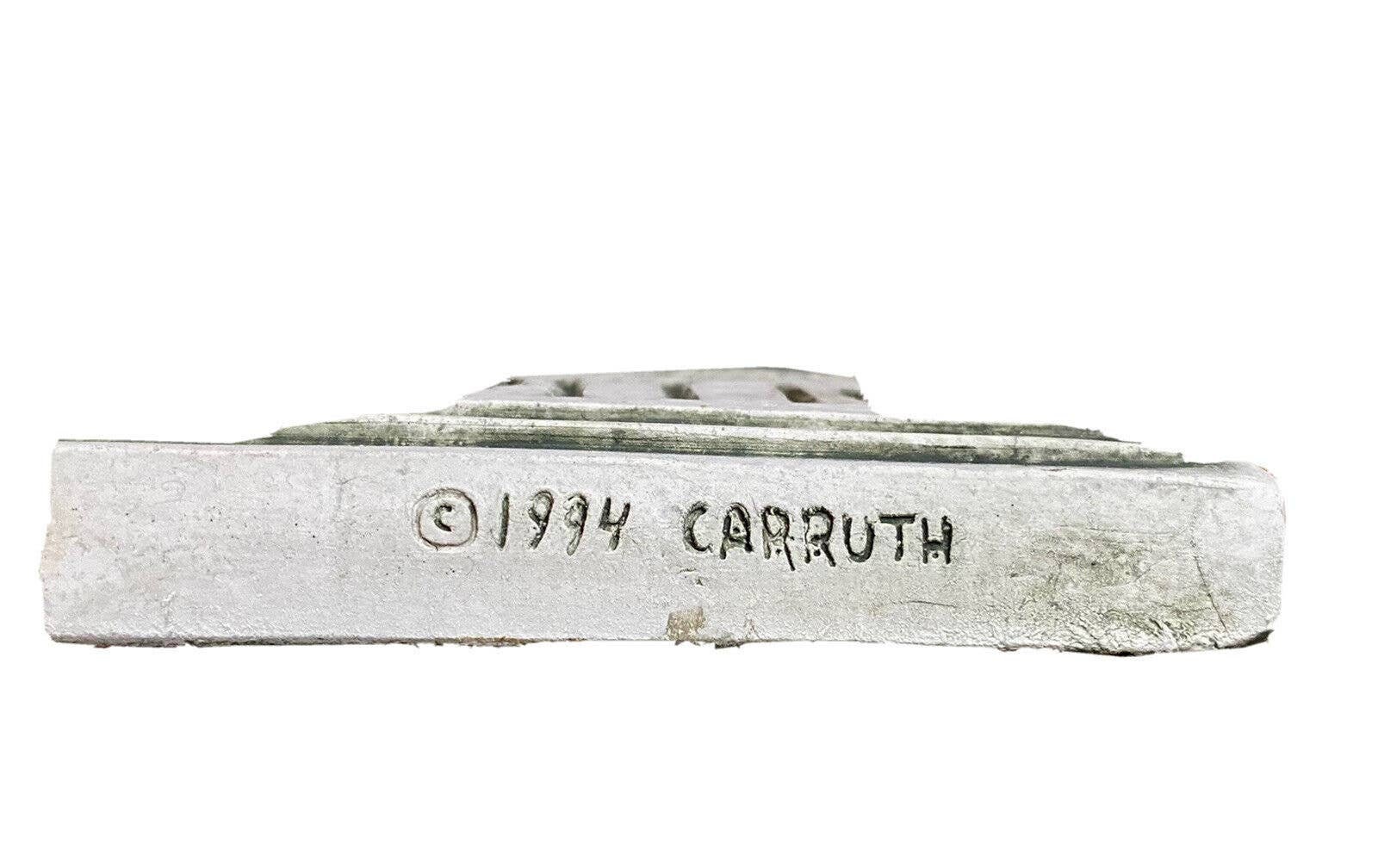 George Carruth Studio Vintage 1994 Hummingbird Flower Bird Wall Plaque ...