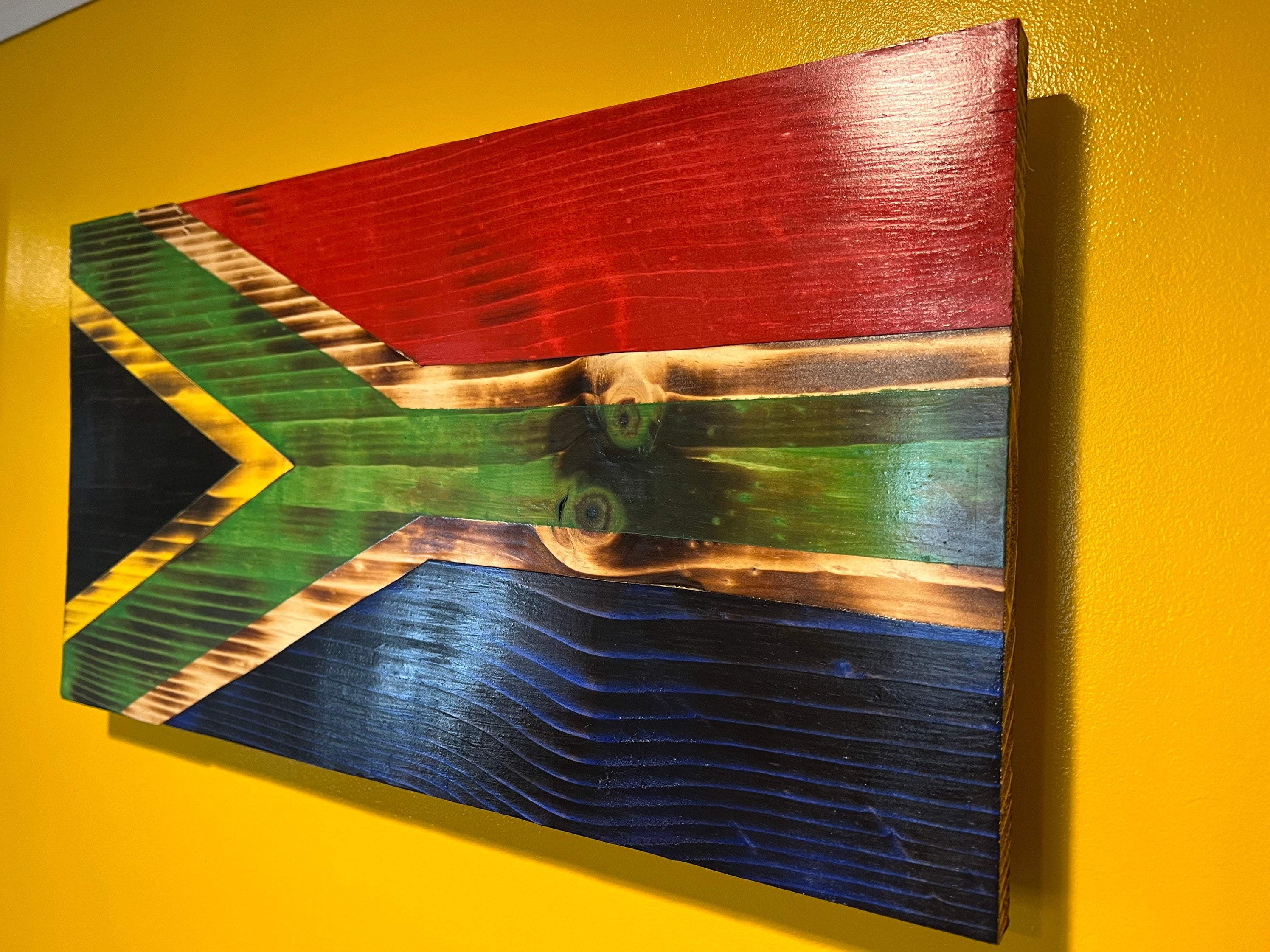 South African Flag Nelson Mandela