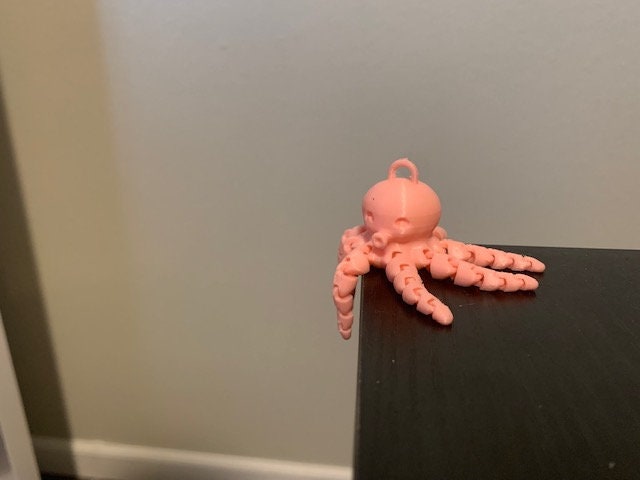 3D Printed Articulated Octopus - Etsy