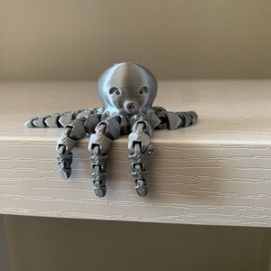 3D Printed Articulated Octopus - Etsy