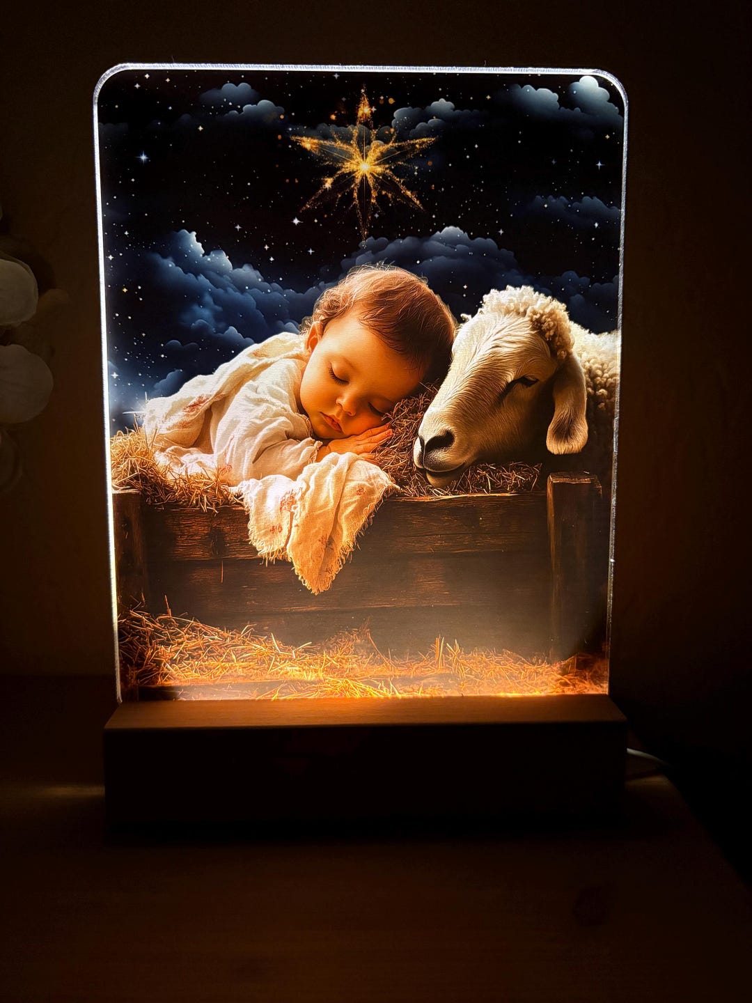 Nativity Nightlight, Christmas Decorative LED Light - Etsy