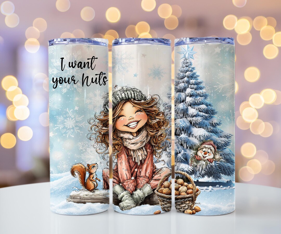 Nutcracker Adult Humor 20oz Tumbler, Christmas Iced Coffee Cup - Etsy