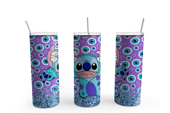 Stitch Sully Tumbler Monster Tumbler Mike Tumbler Stitch - Etsy