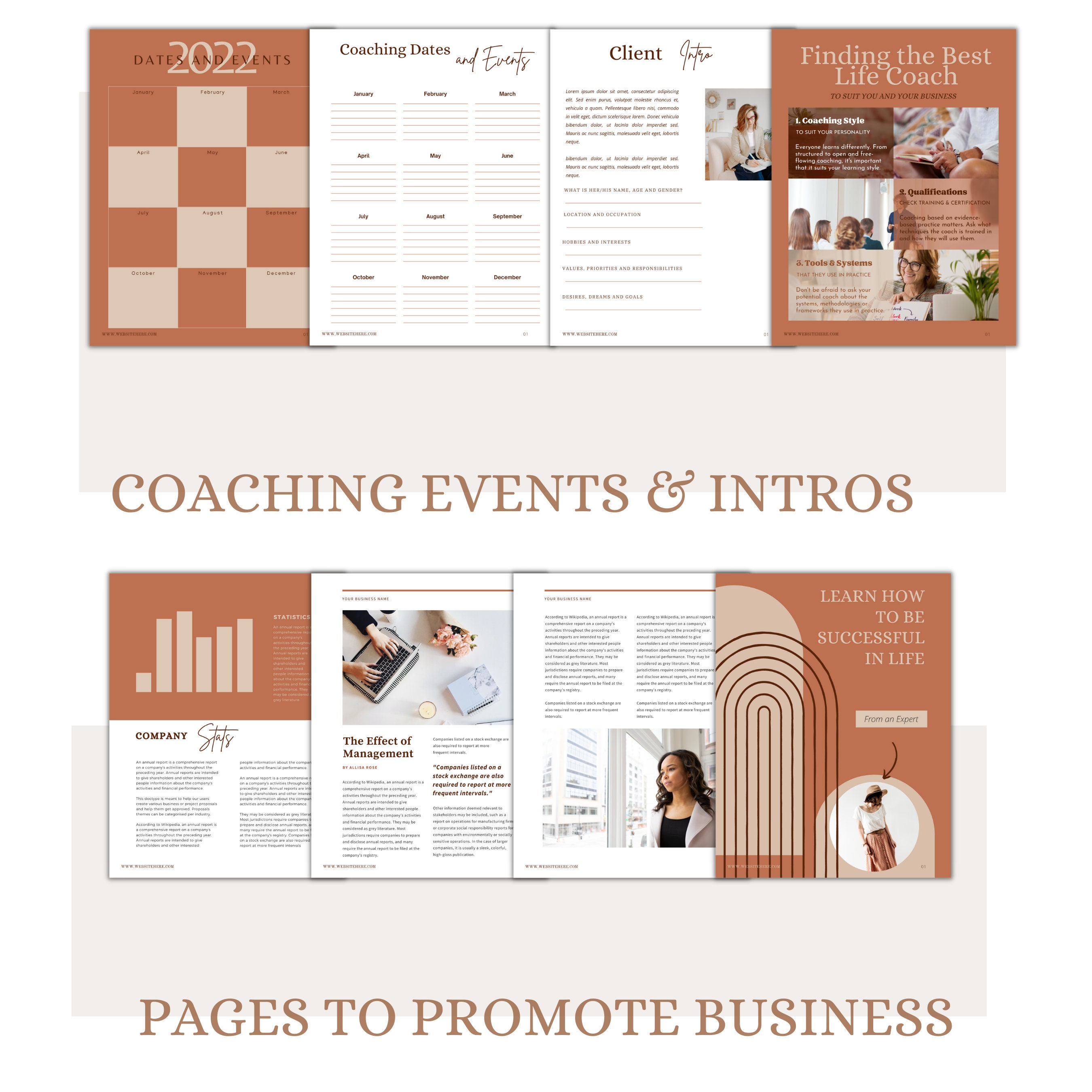 Coaching Client Welcome Packet, Client Onboarding, Coaching Business ...