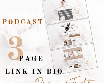 Link Tree Template - Etsy