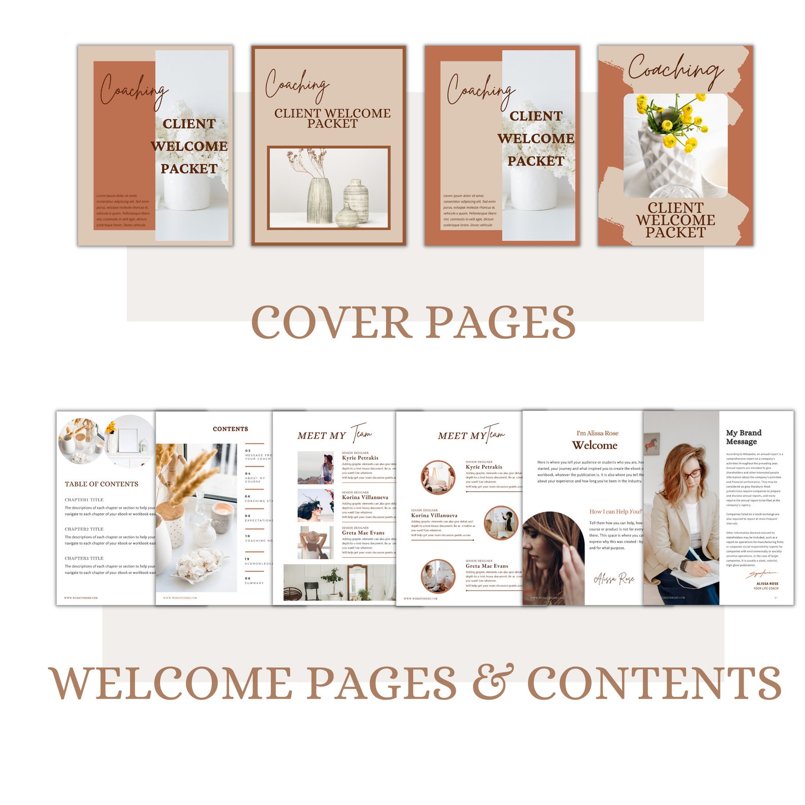 Coaching Client Welcome Packet, Client Onboarding, Coaching Business ...