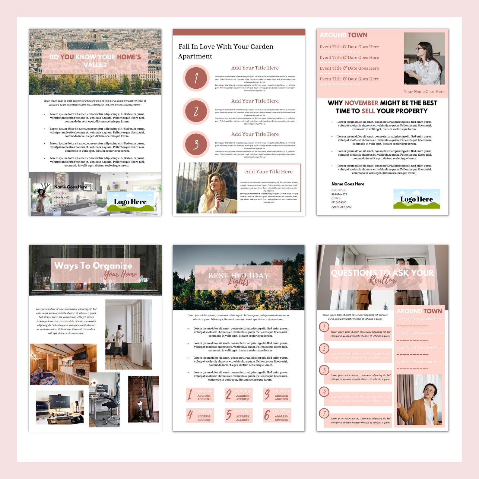 Real Estate Email Newsletter Template for Mailchimp, Email Marketing ...