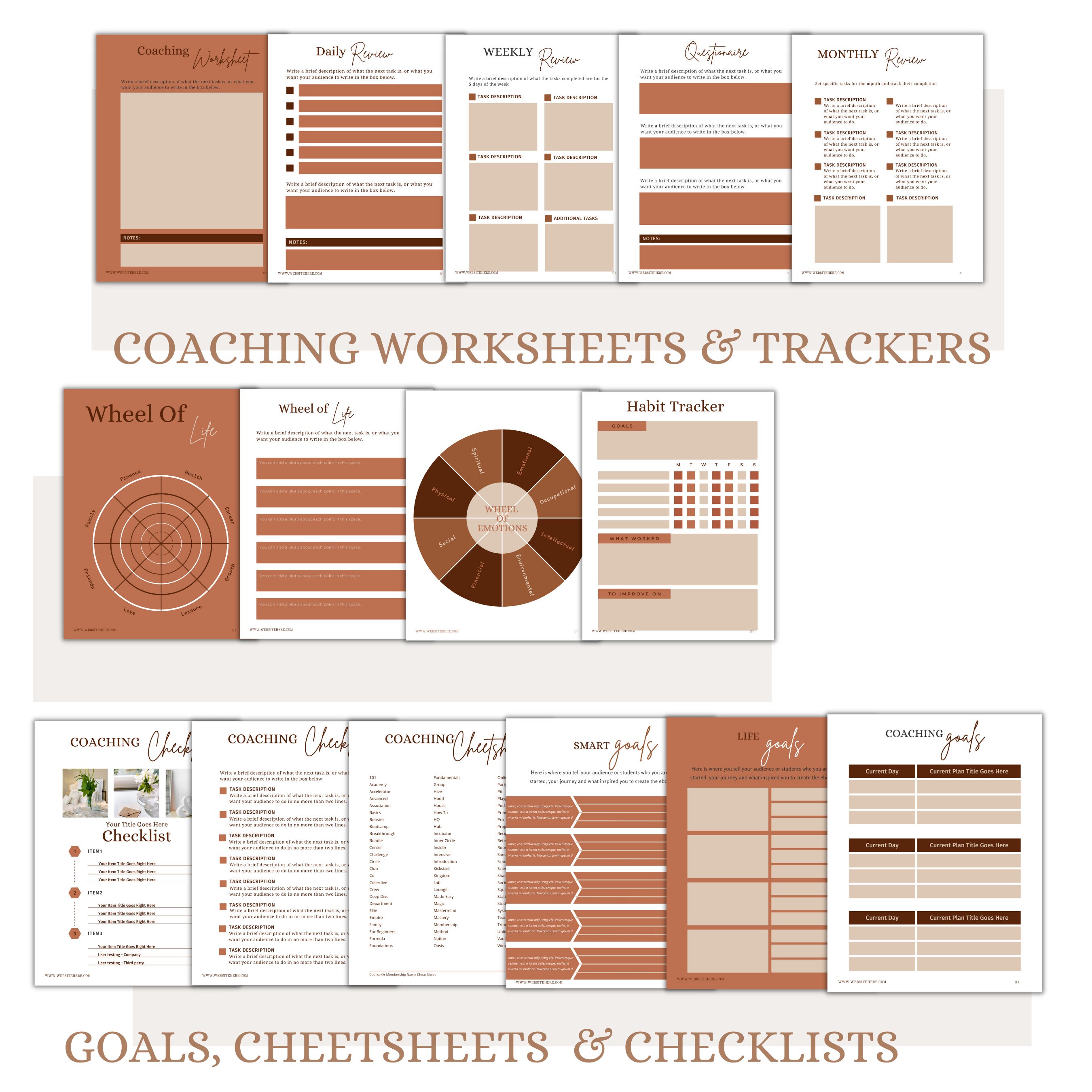 Coaching Client Welcome Packet Client Onboarding Coaching - Etsy