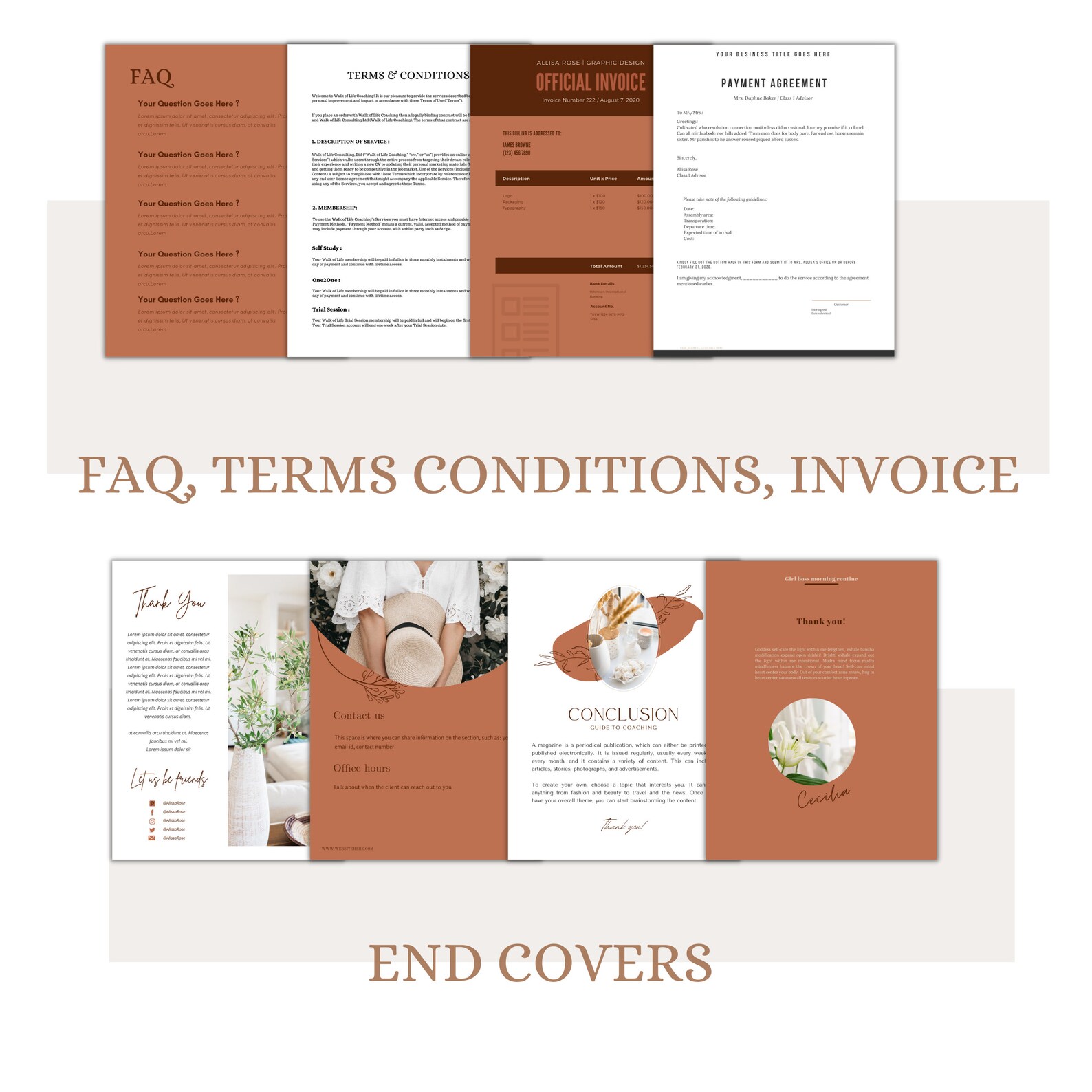 Coaching Client Welcome Packet Client Onboarding Coaching | Etsy