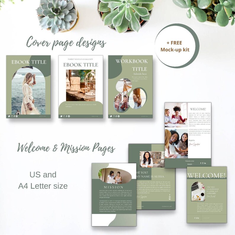 Coaching Ebook Template Canva Online Course Marketing Small - Etsy