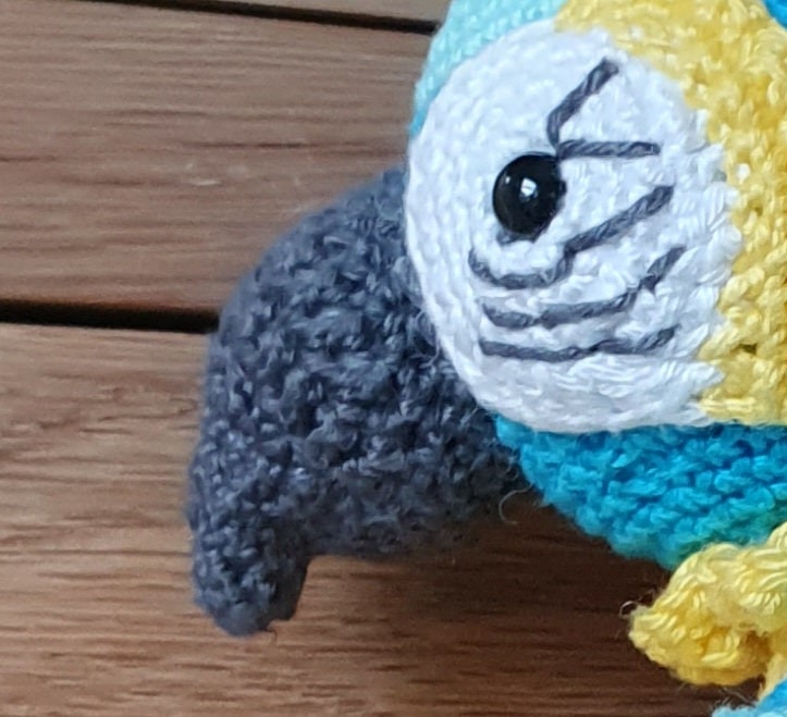 Parrot Felipe Pdf Dutch Crochet Pattern - Etsy