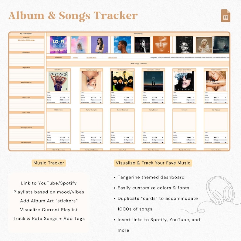 2026 Reading Journal | Movies & TV Tracker, Music, Podcast Trackers ...