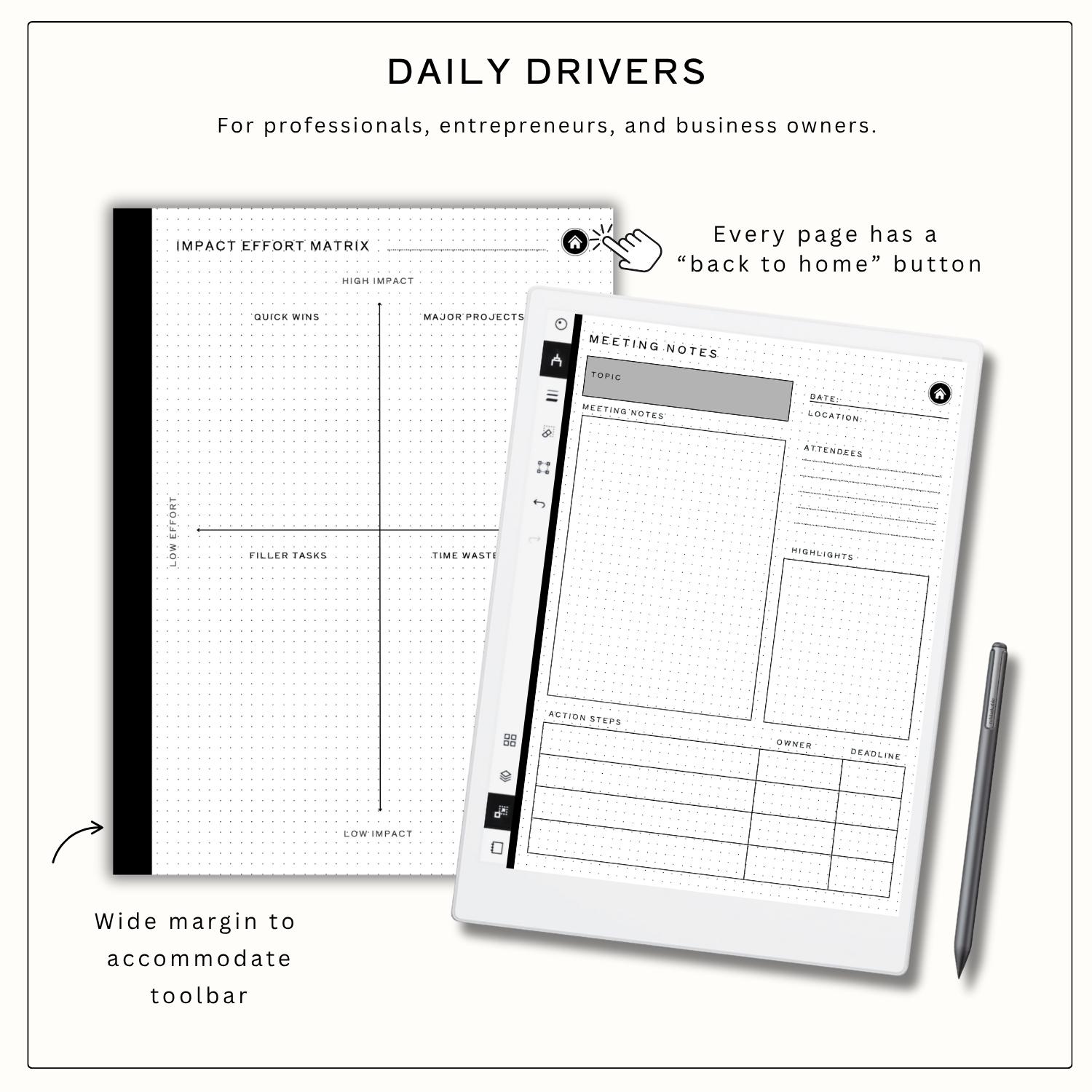 2026 Professional Toolkit for Remarkable 1,2, and Paper Pro | 84 Pages ...