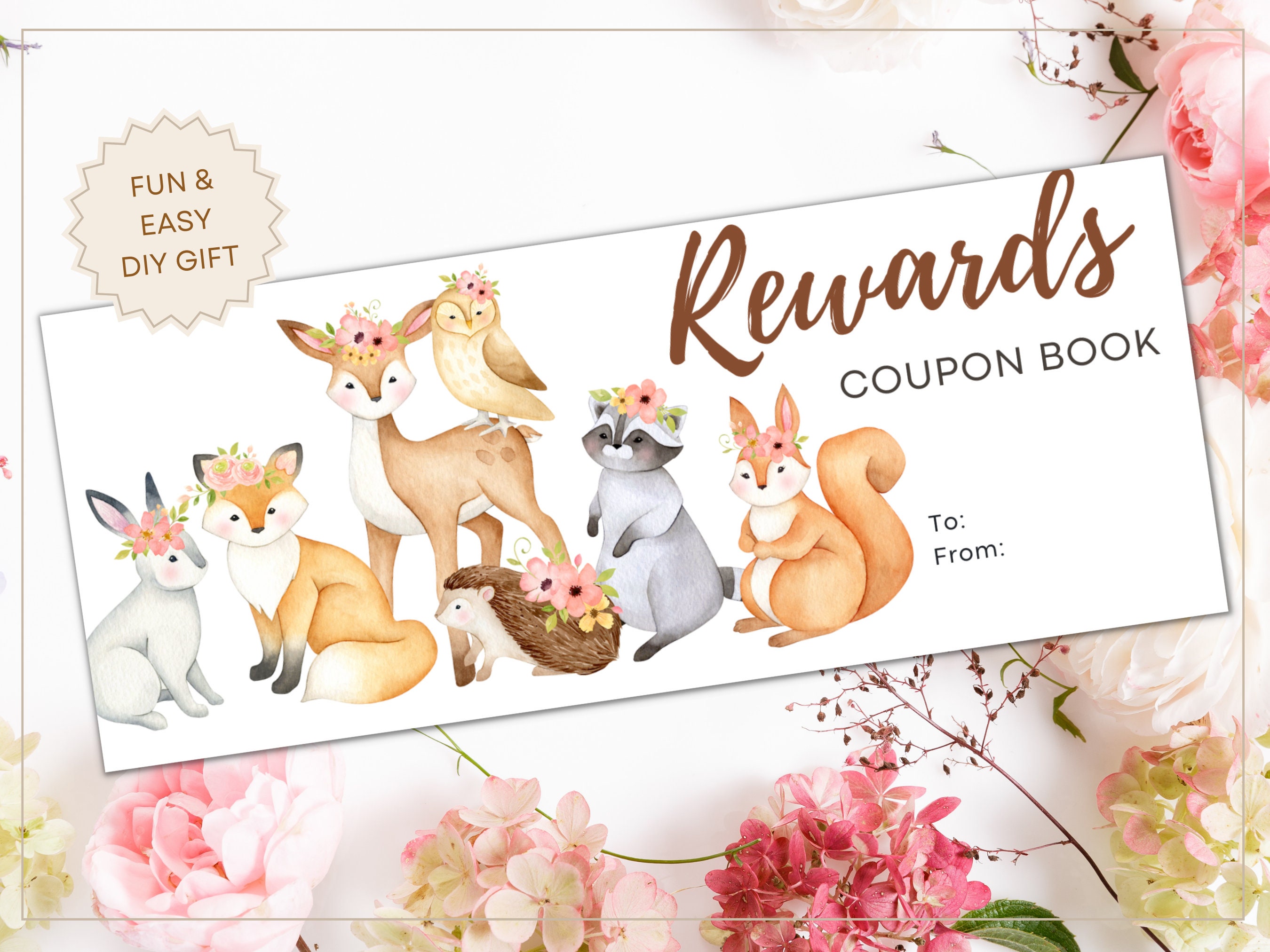 Coupon Book for Kids Gift Coupons for Kids Reward Coupon - Etsy