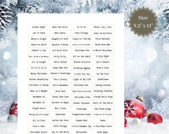 Digital Winter/christmas Words/phrases #2 - Etsy