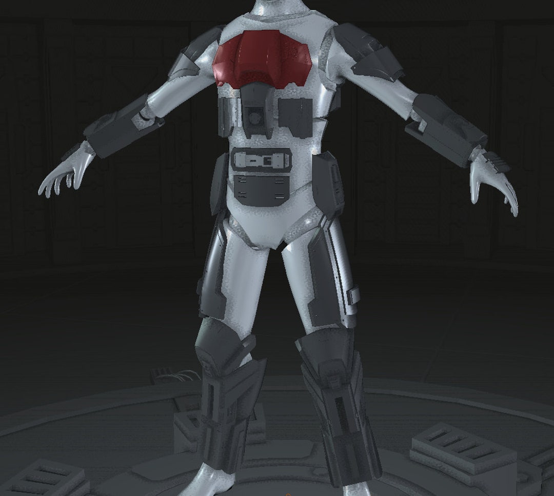 3D Models "we Are Odst" Style Full Armor Set for 3D Printing - Etsy