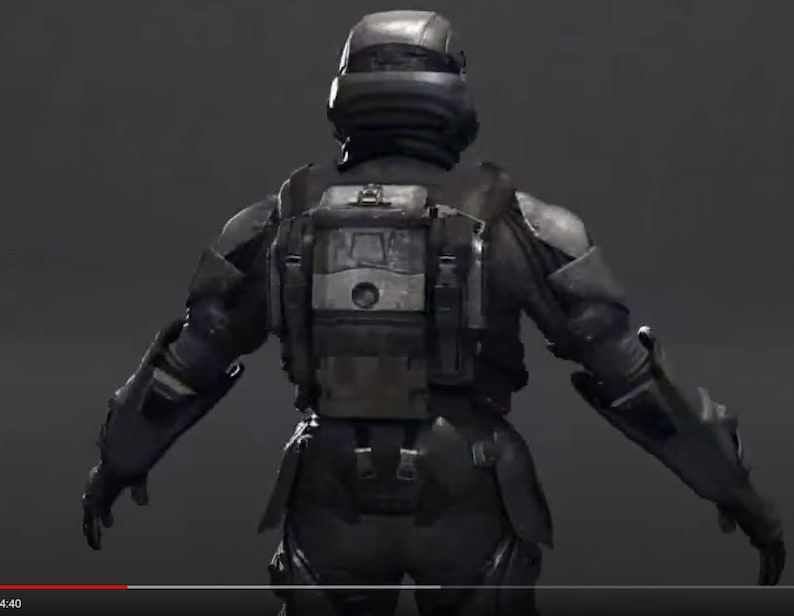 3D Models "we Are Odst" Style Full Armor Set for 3D Printing - Etsy