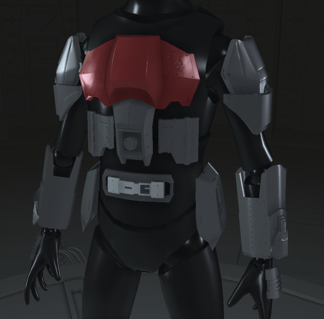 3D Models "we Are Odst" Style Torso Armor for 3D Printing - Etsy