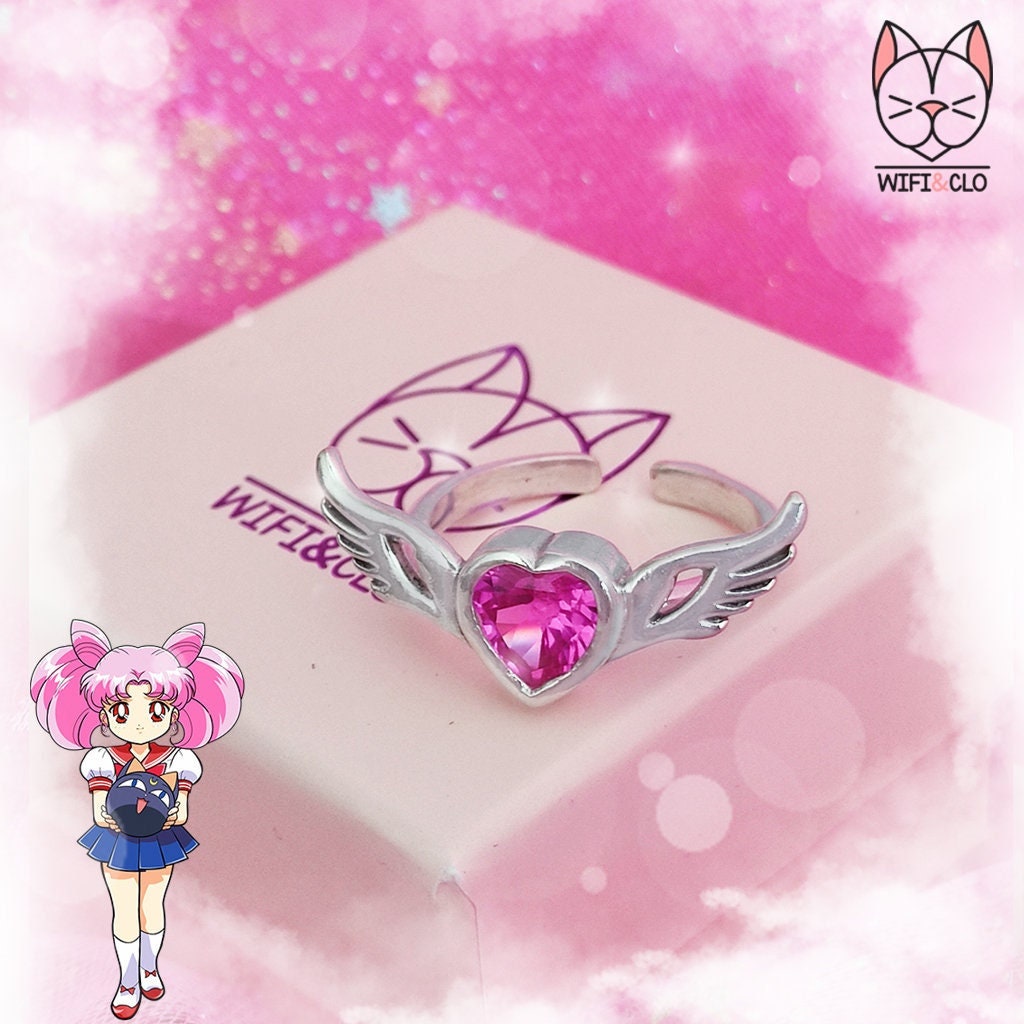 Ring Sailor Moon Eternal Magical Girls Anime Kawaii Love Ring ...
