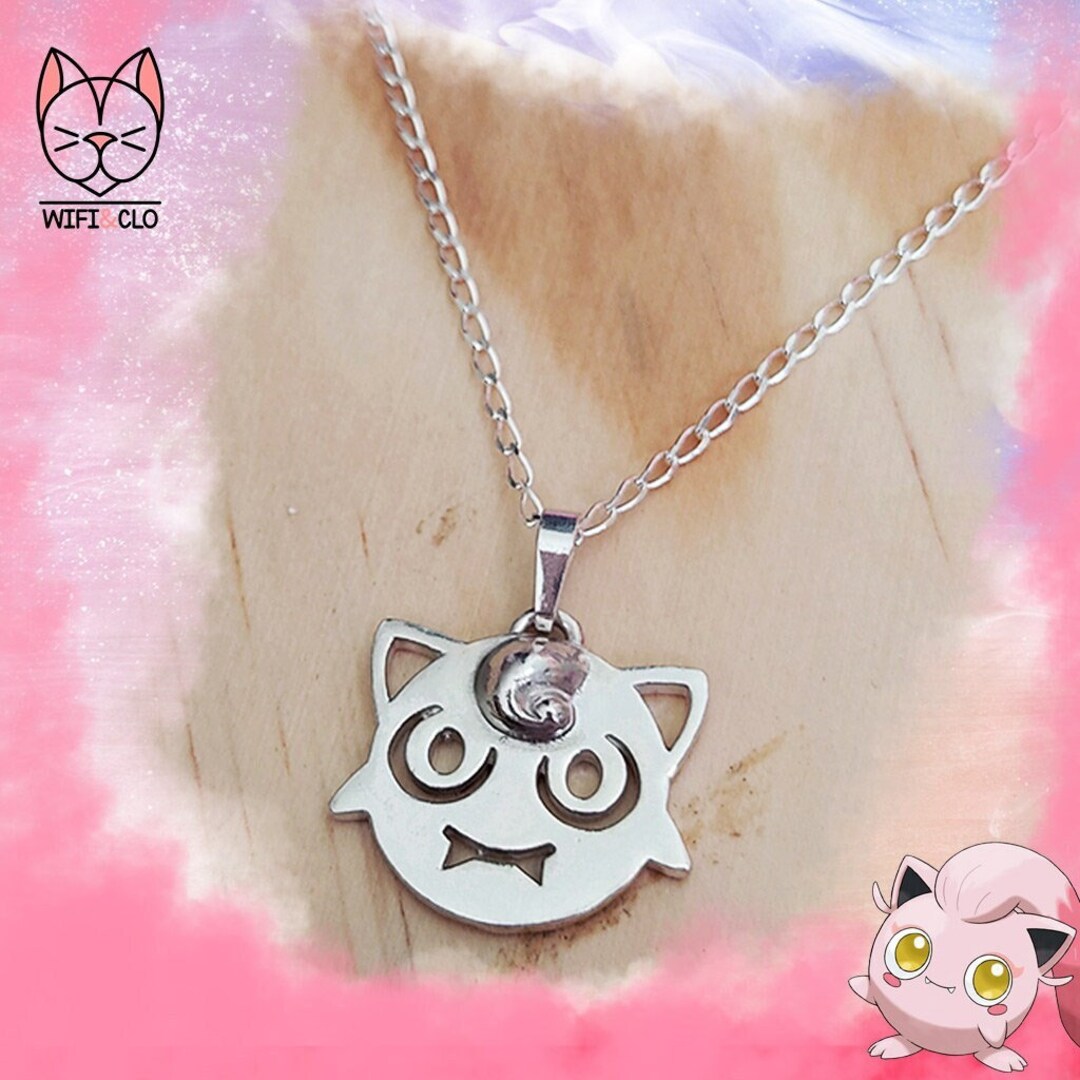 Scream Tail Pokemon Necklace Jigglypuff Necklace Vampire Colagrito Geek ...